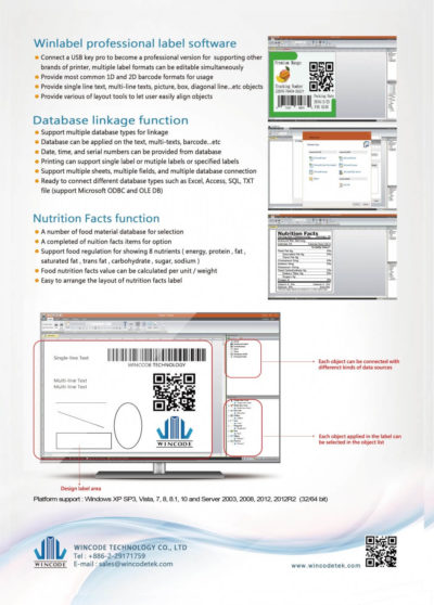 WinLabel Professional Labelling Software – Wincode
